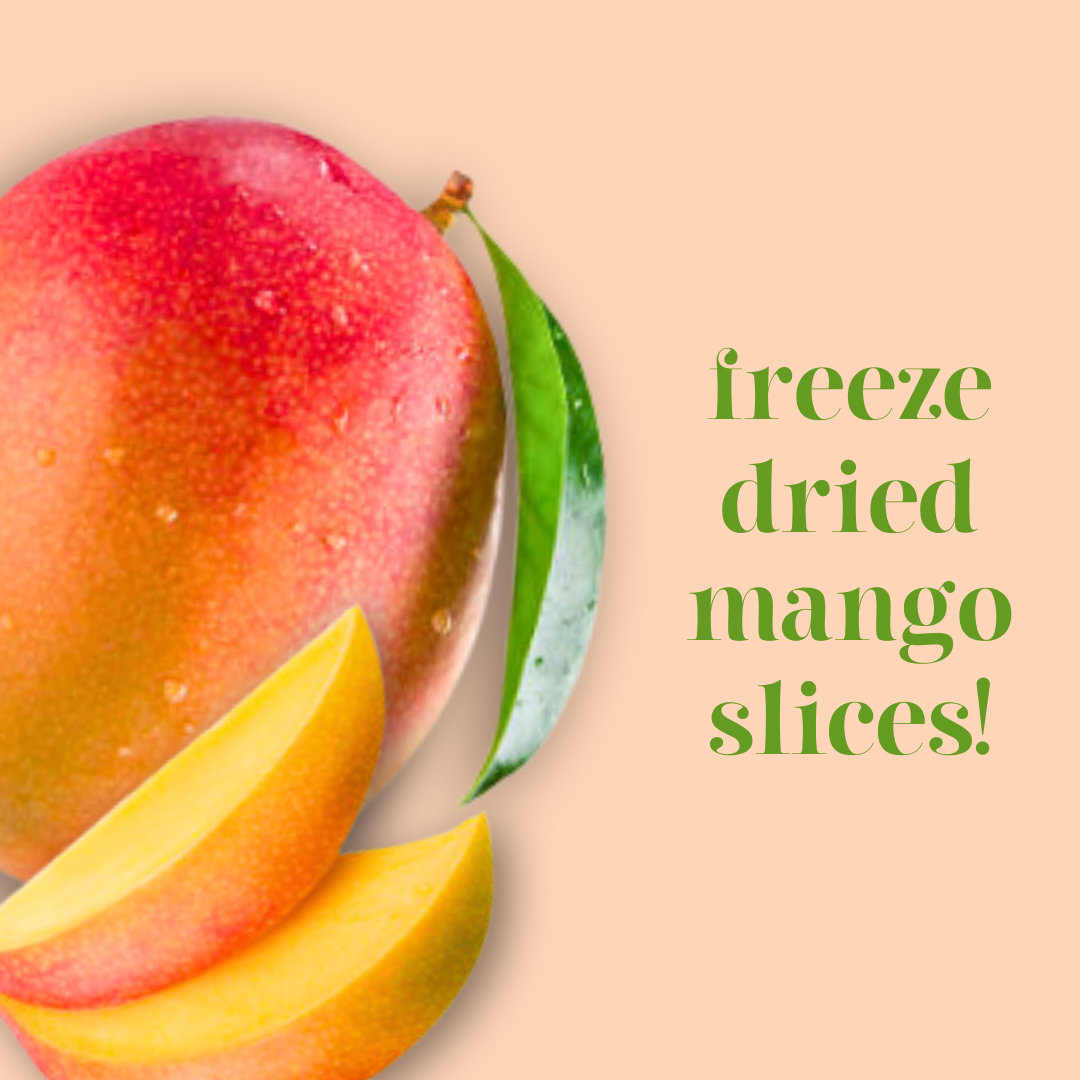 Freeze-Dried Mango Slices – Bliss Dough